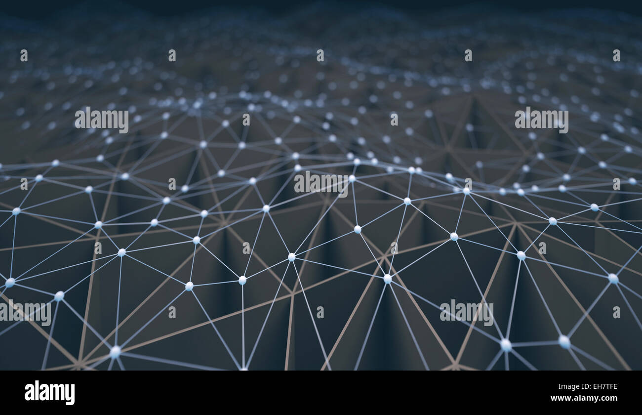 Network, conceptual illustration Stock Photo - Alamy