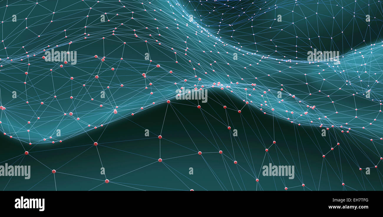 Network, conceptual illustration Stock Photo - Alamy