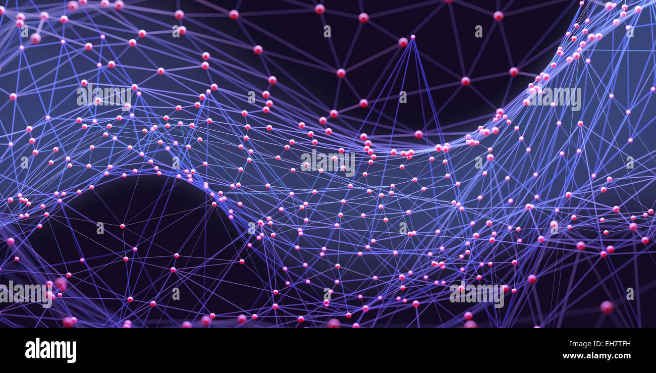 Network, conceptual illustration Stock Photo - Alamy