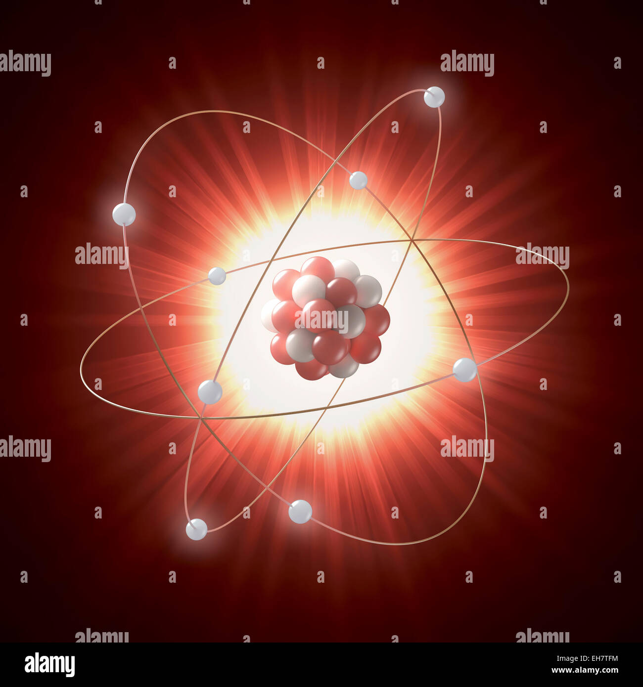 Atomic model electron hi-res stock photography and images - Alamy