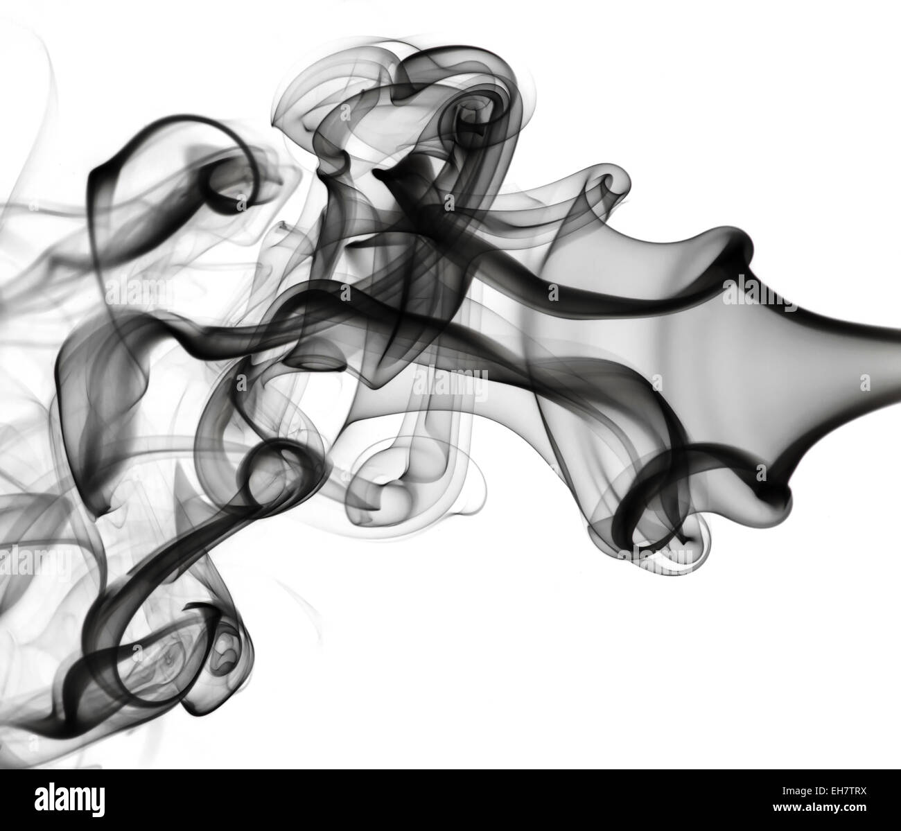 Abstraction: white smoke pattern over white backgroun d Stock Photo - Alamy