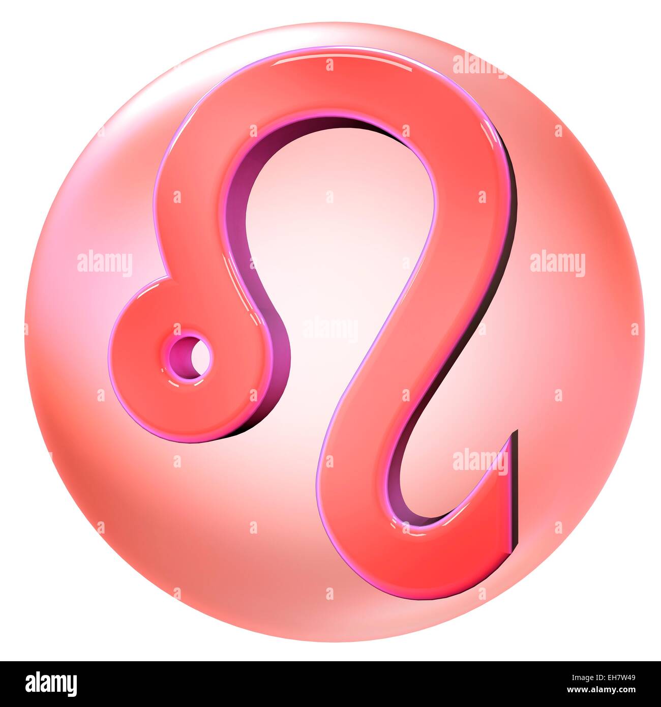 Astrology symbol sign leo Cut Out Stock Images & Pictures - Alamy