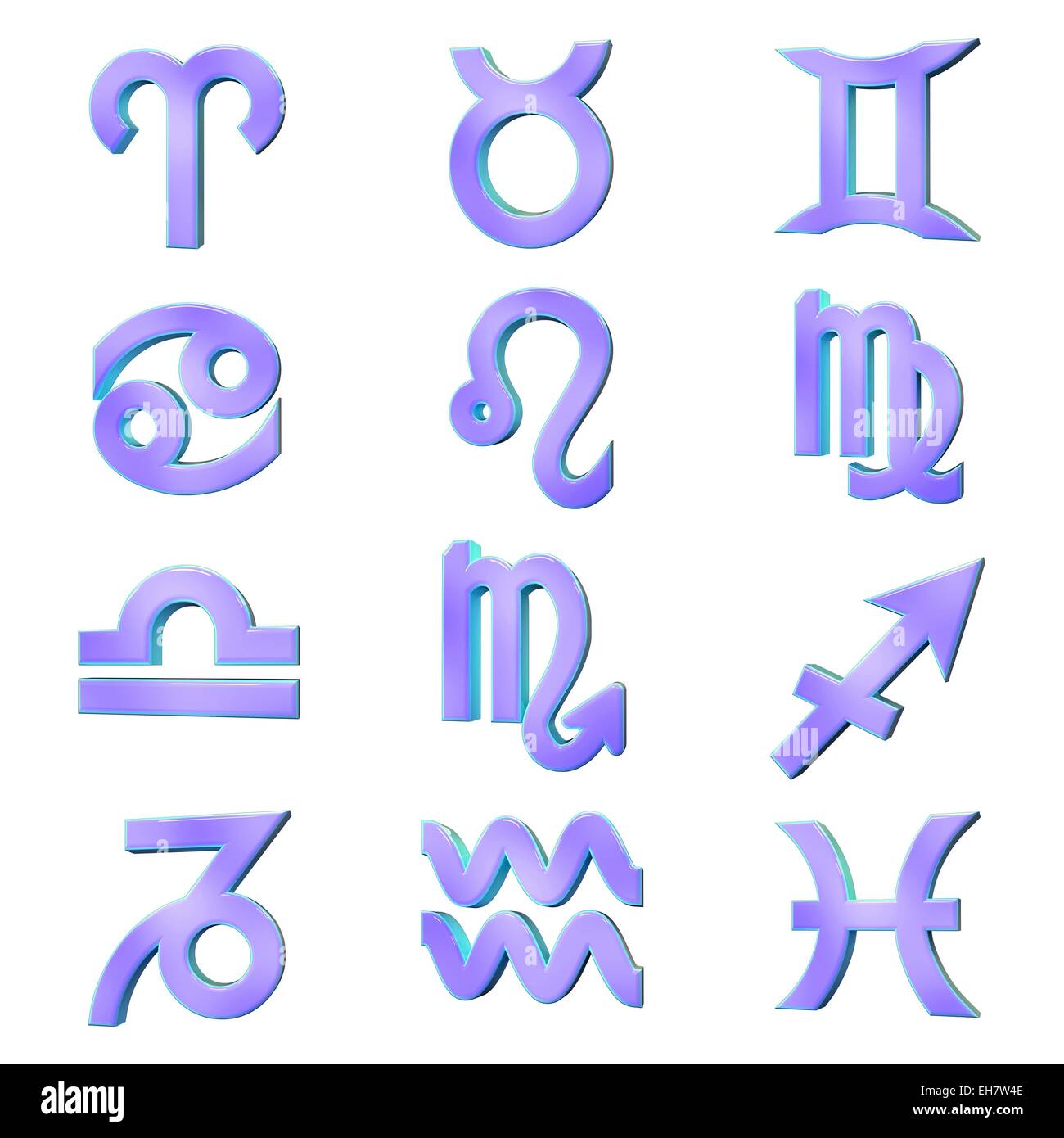 Zodiac symbol sagittarius signs Cut Out Stock Images & Pictures - Alamy