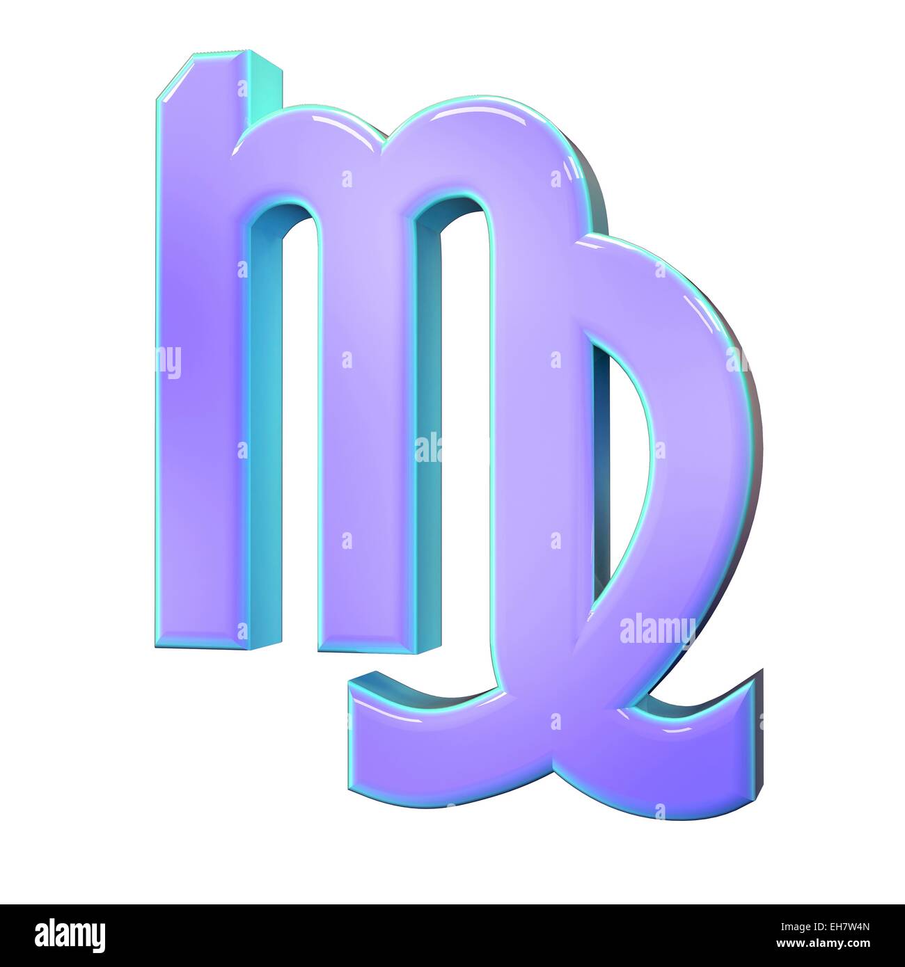 Virgo sign of the zodiac, illustration Stock Photo - Alamy