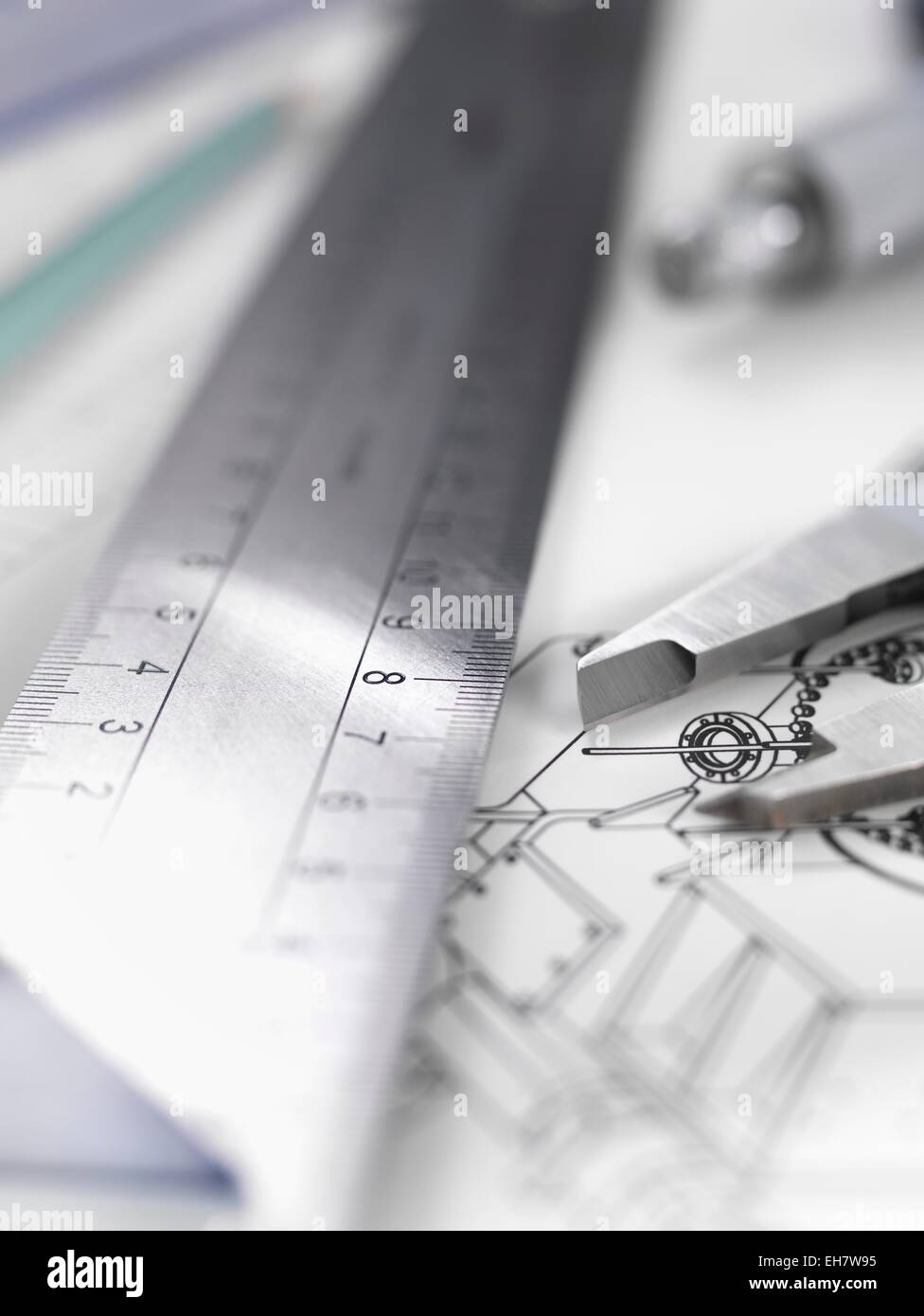 Engineering drawing industrial equipment hi-res stock photography and ...