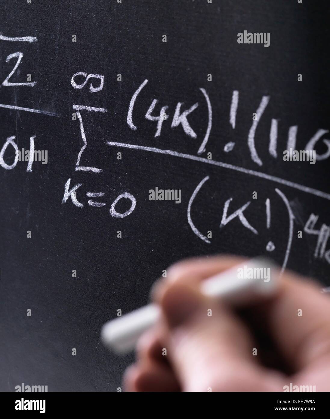Mathematical equation hi-res stock photography and images - Alamy