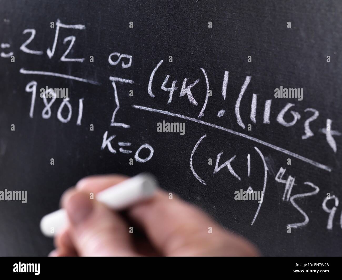 Mathematical equation hi-res stock photography and images - Alamy