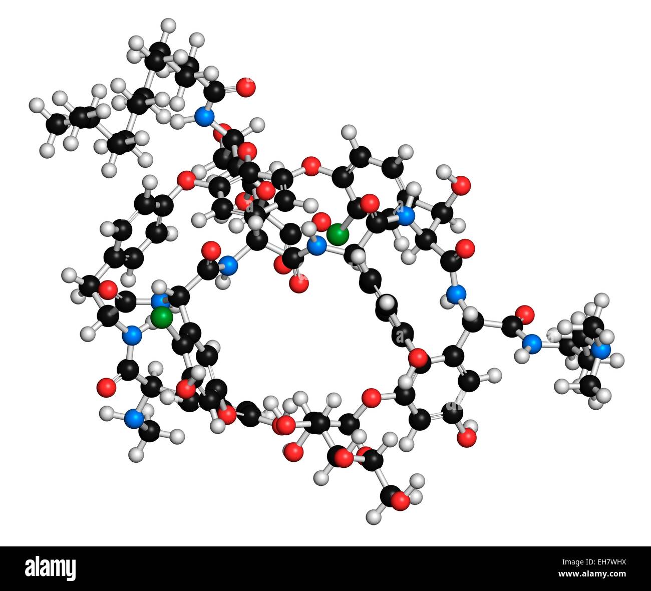 Dalbavancin glycopeptide antibiotic drug Stock Photo - Alamy