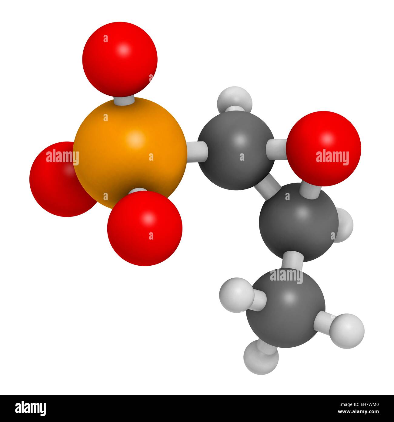 Fosfomycin antibacterial drug molecule Stock Photo - Alamy