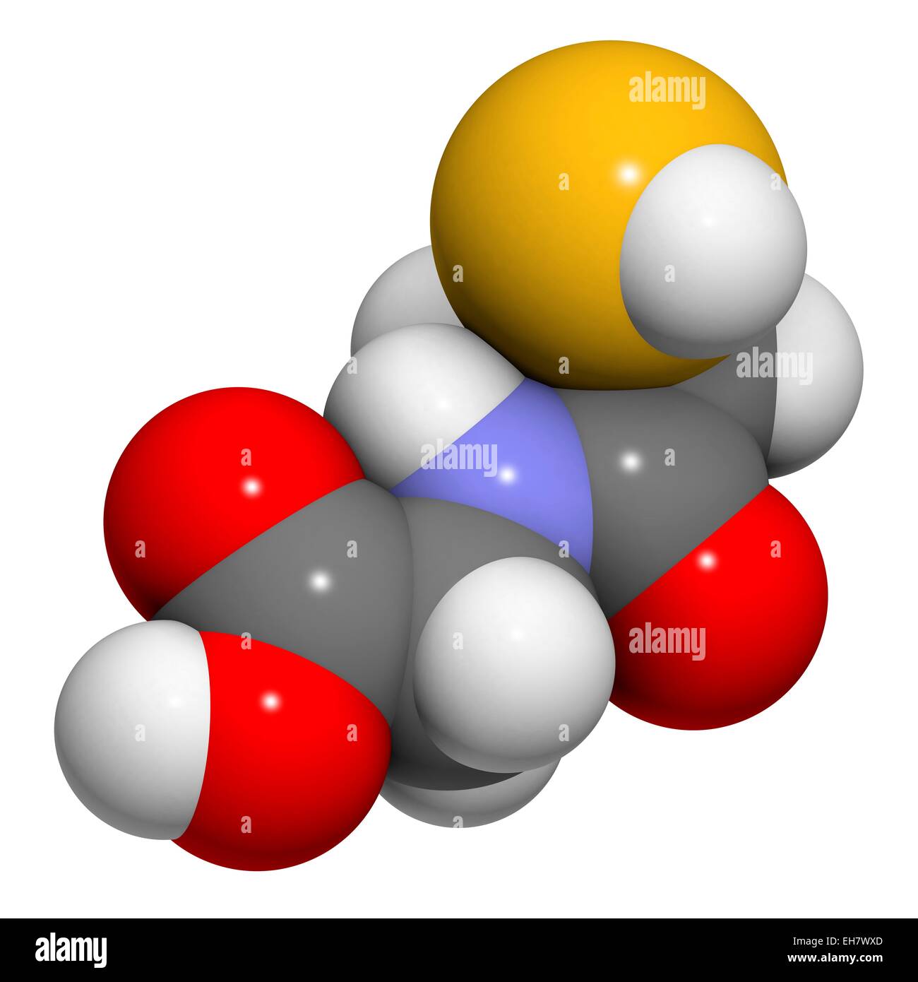 Tiopronin cystinuria drug molecule Stock Photo - Alamy