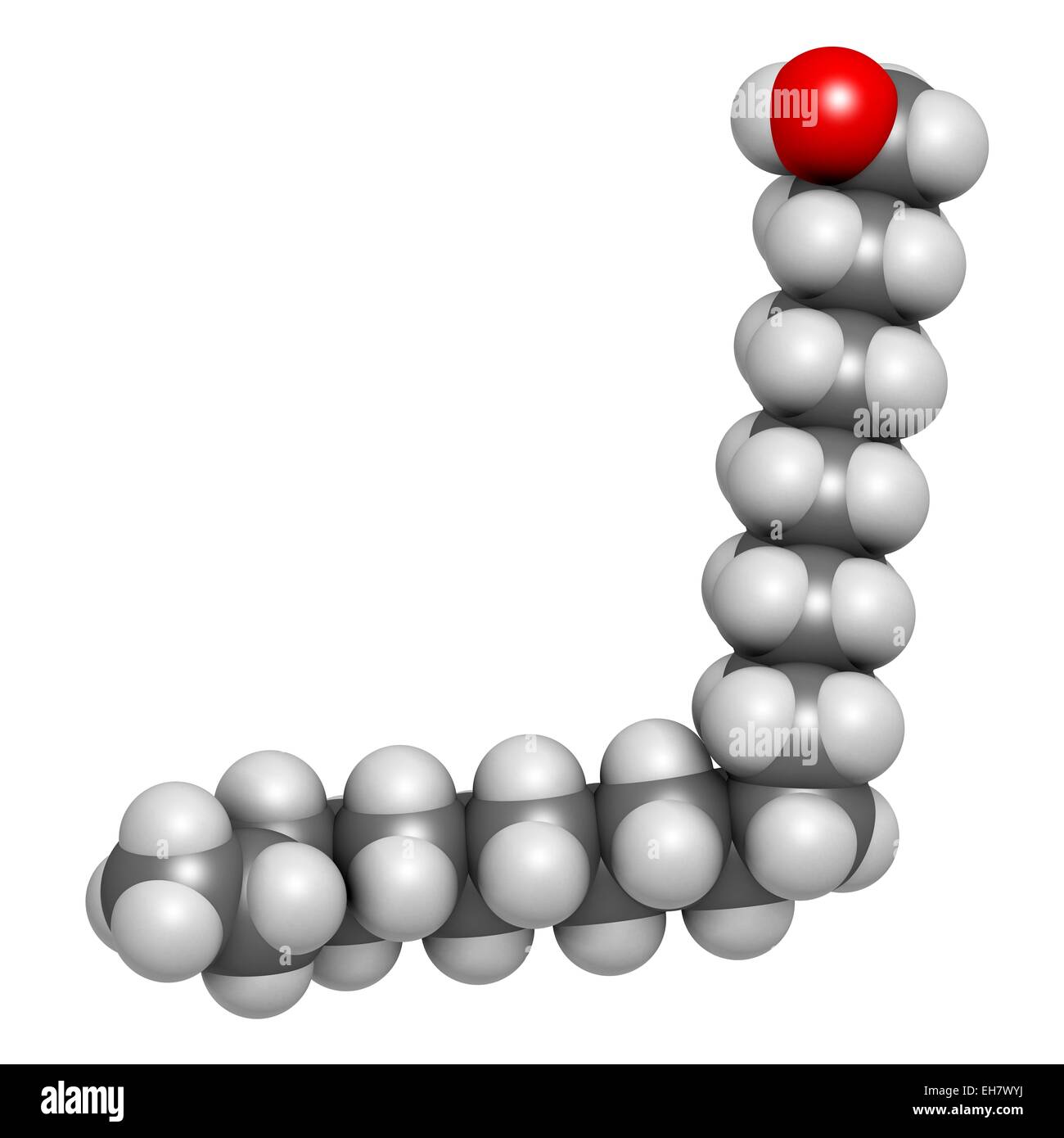Docosanol antiviral drug molecule Stock Photo - Alamy