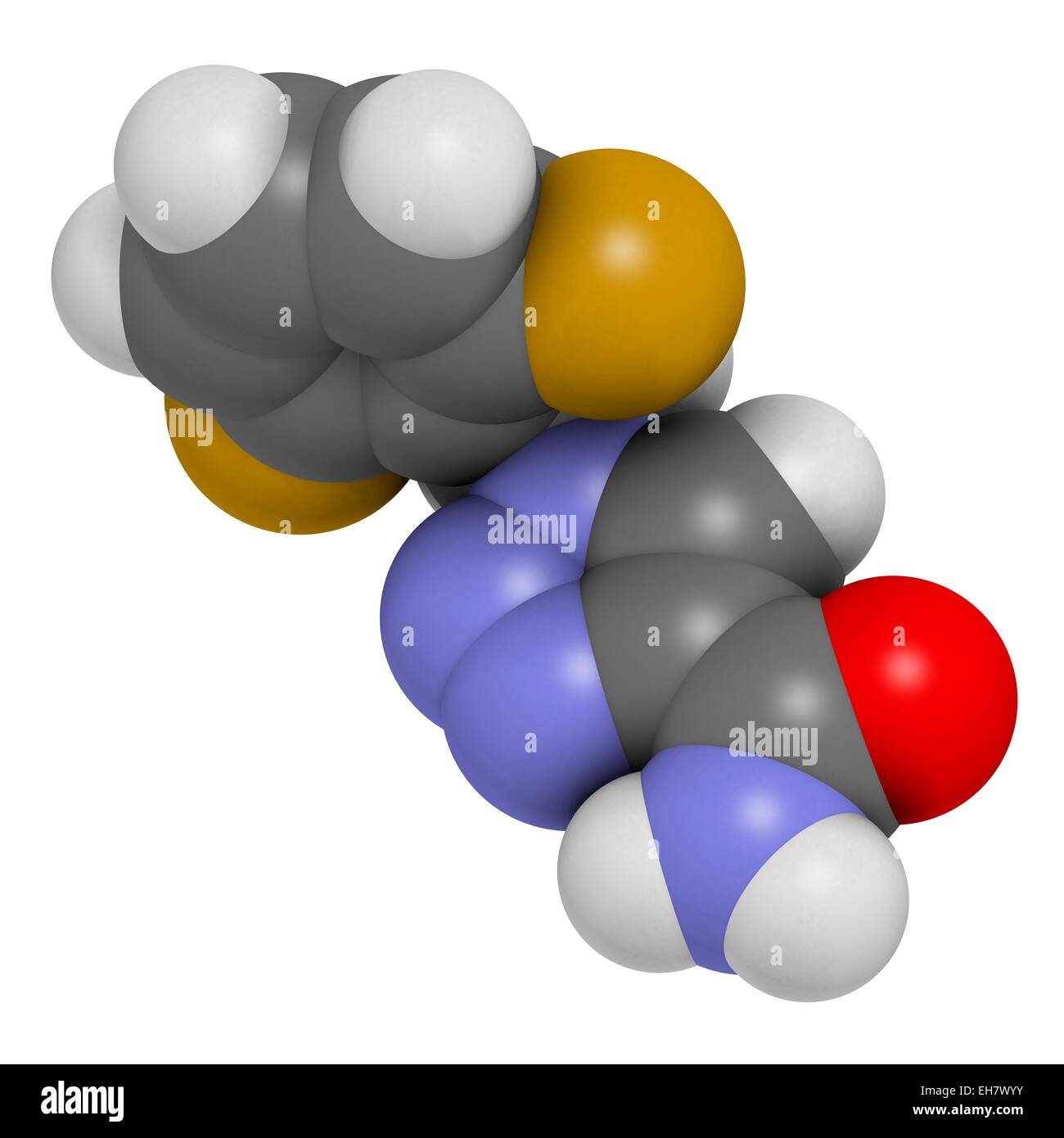 Rufinamide seizures drug molecule Stock Photo - Alamy