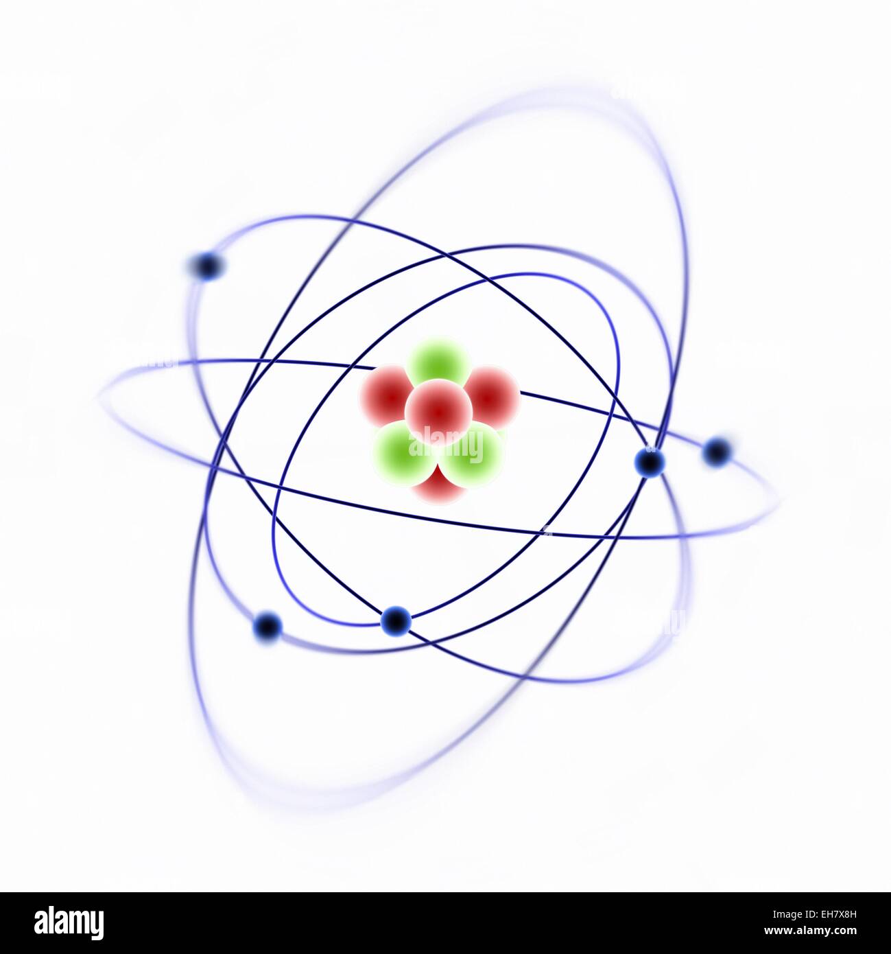 Atomic structure, artwork Stock Photo - Alamy