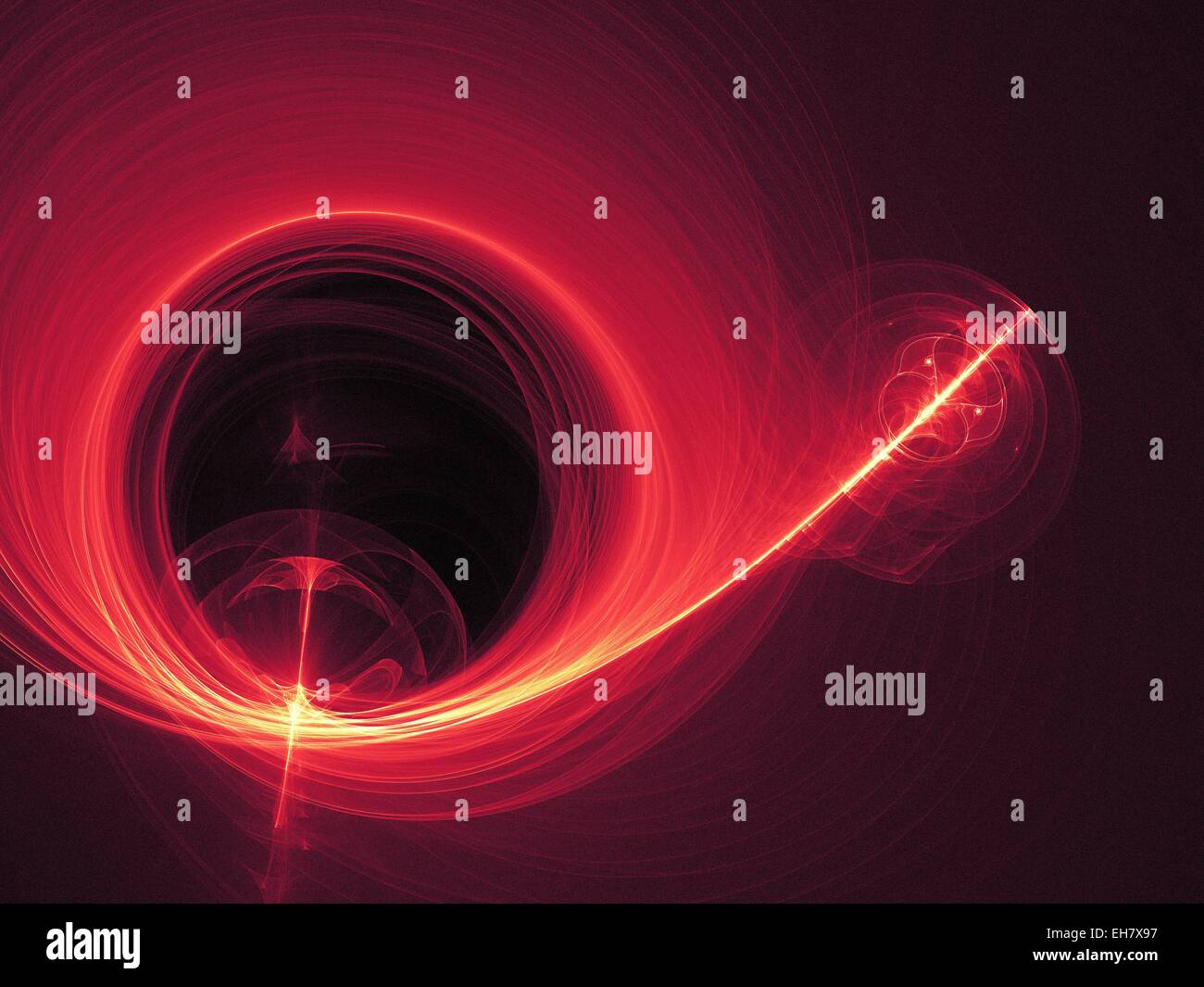 Light pattern, artwork Stock Photo - Alamy