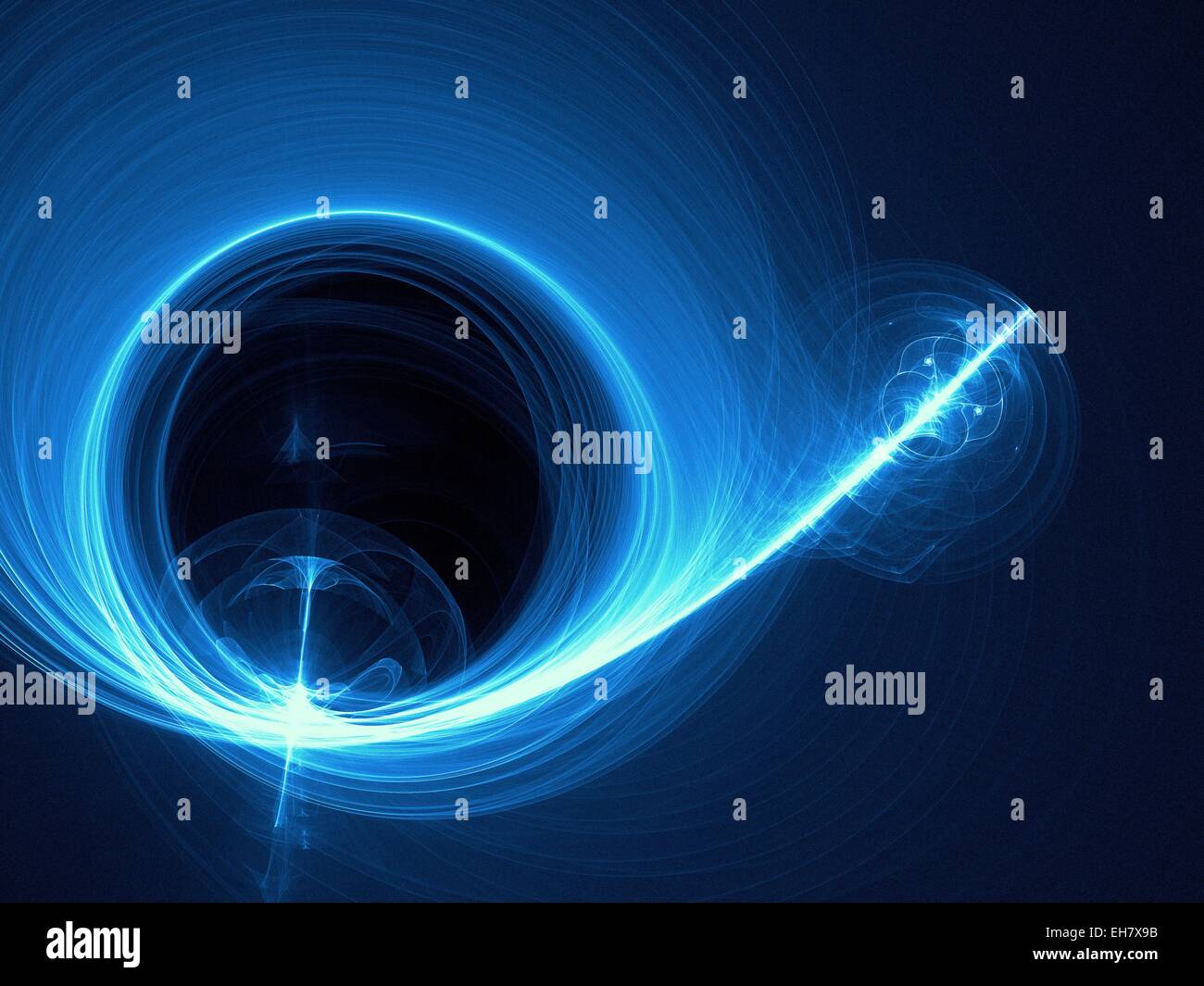 Light pattern, artwork Stock Photo - Alamy
