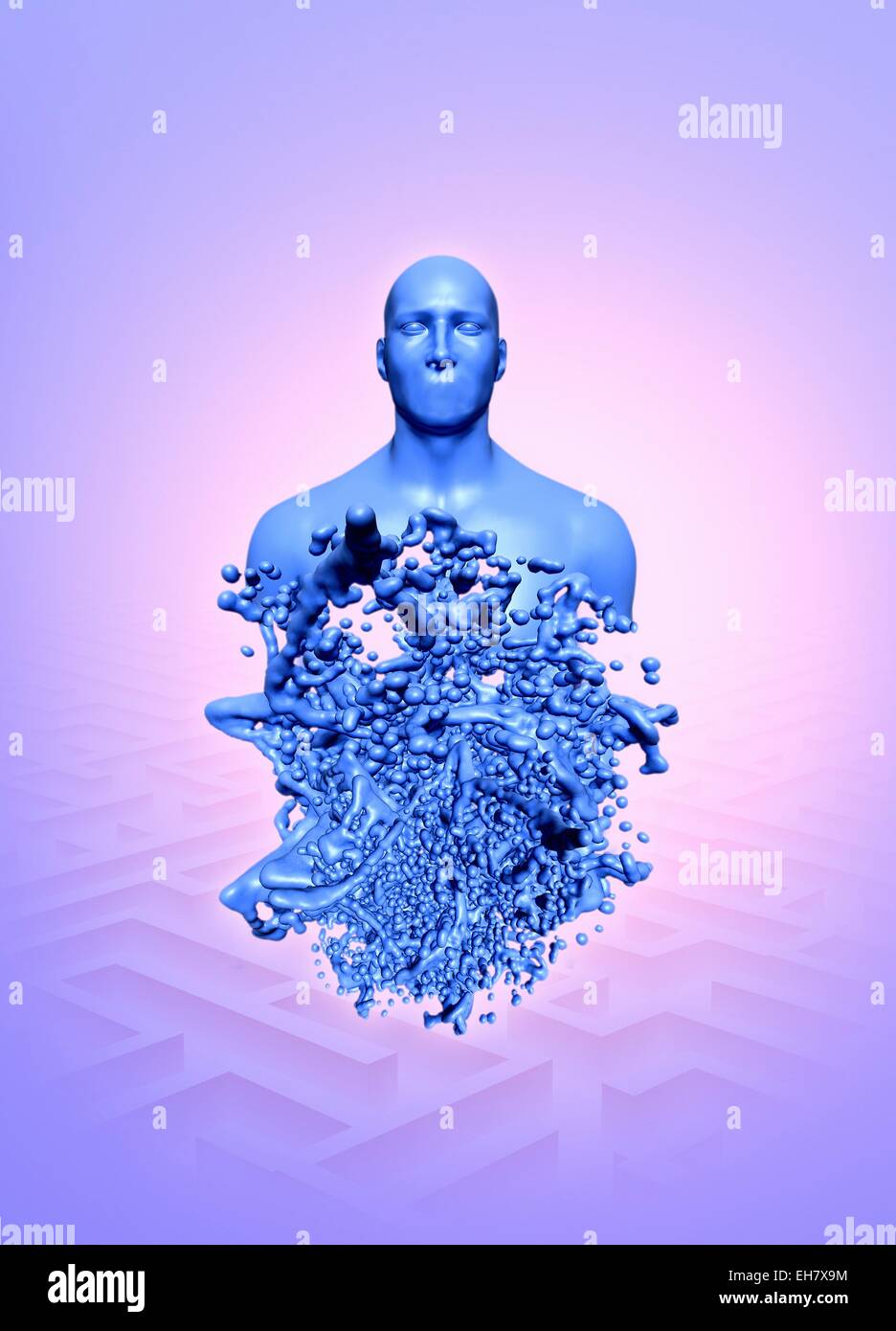 Human body illustration hi-res stock photography and images - Alamy