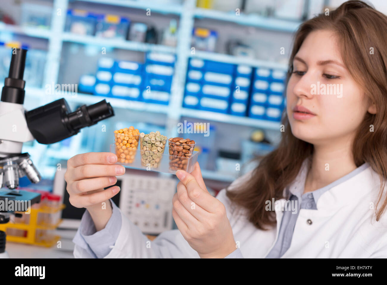 Food testing laboratory hi-res stock photography and images - Alamy