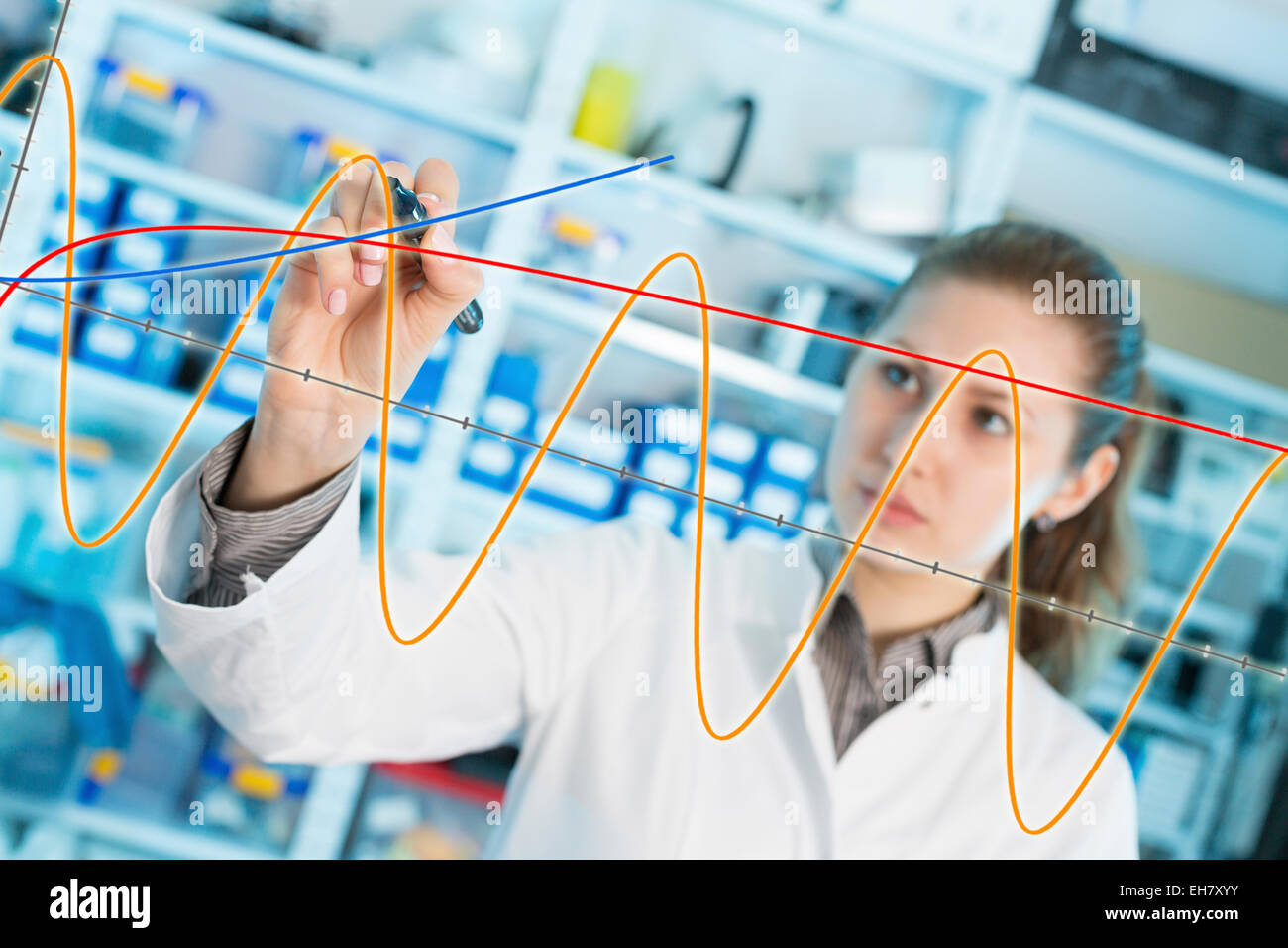 Biological drawing hi-res stock photography and images - Alamy