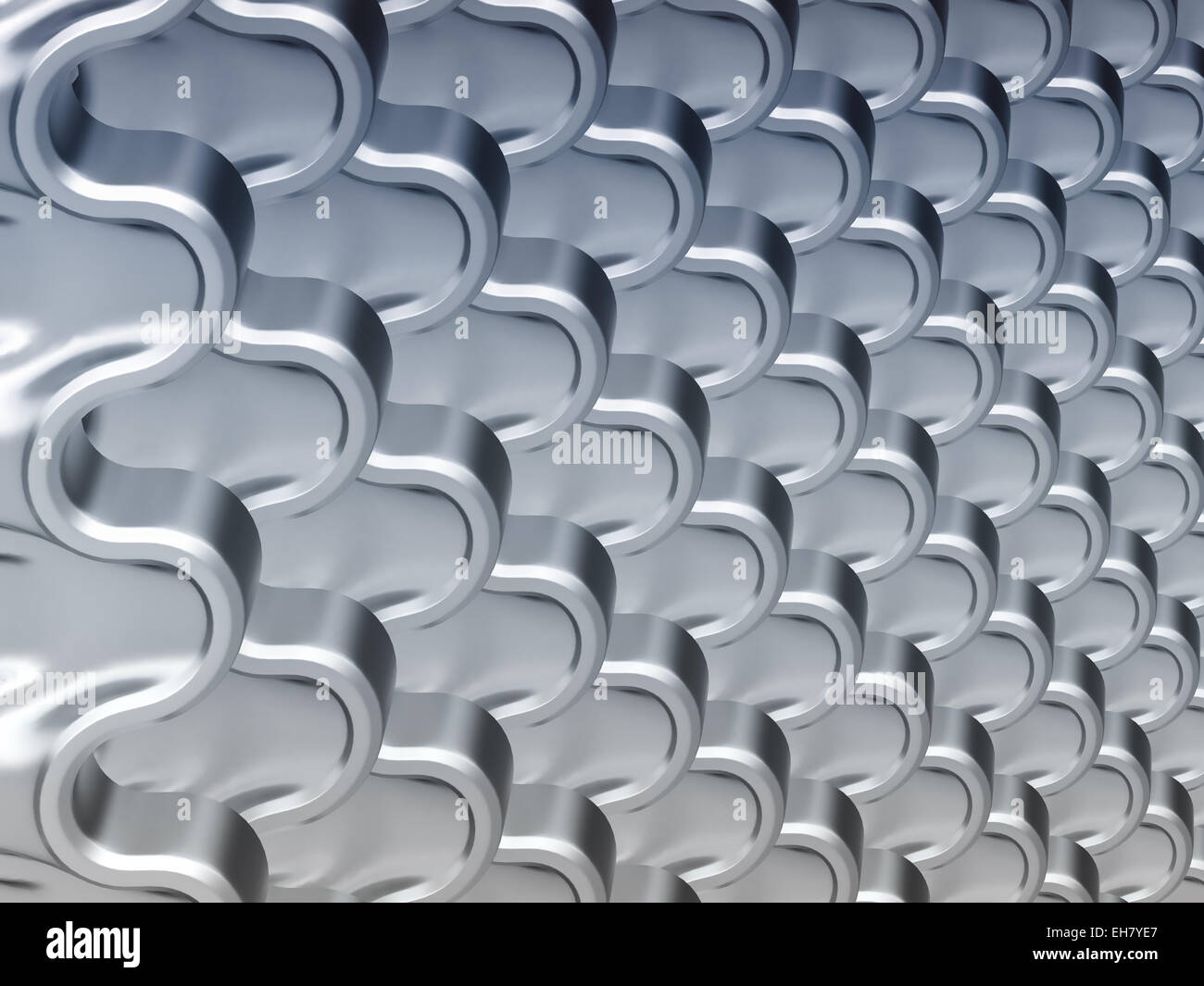 Wavy metallic scales texture. Useful as background Stock Photo - Alamy