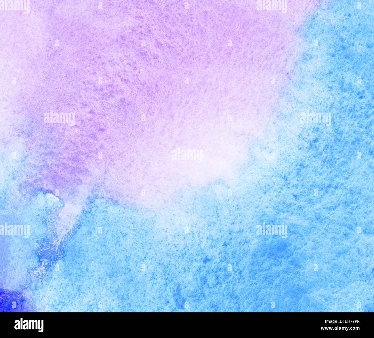 Purple Ombre Watercolor Background