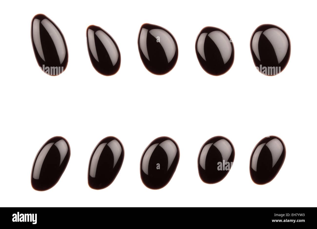 Drops chocolate hi-res stock photography and images - Alamy