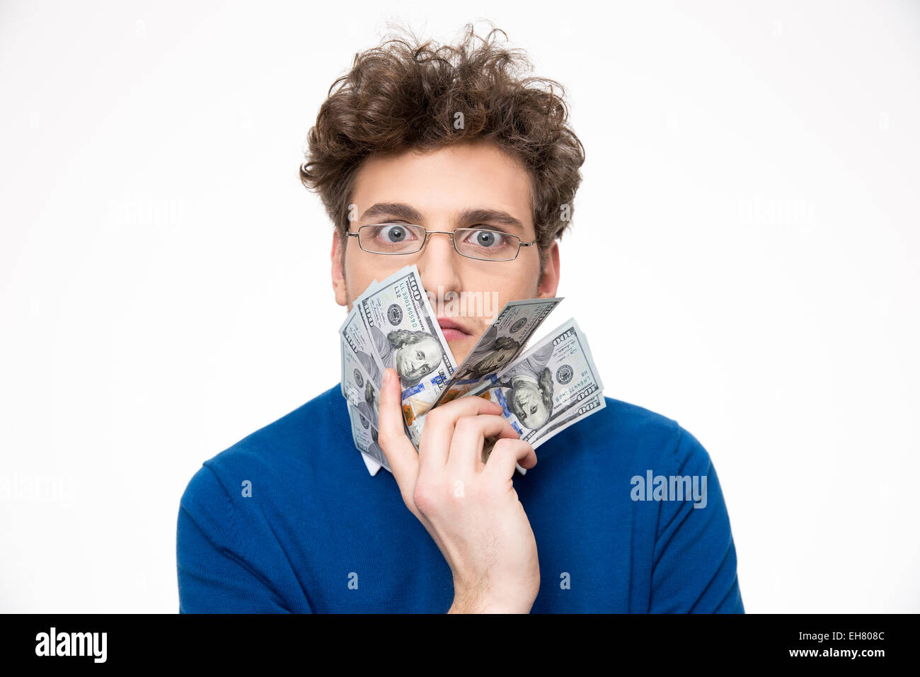 Handsome rich excited businessman hi-res stock photography and images ...