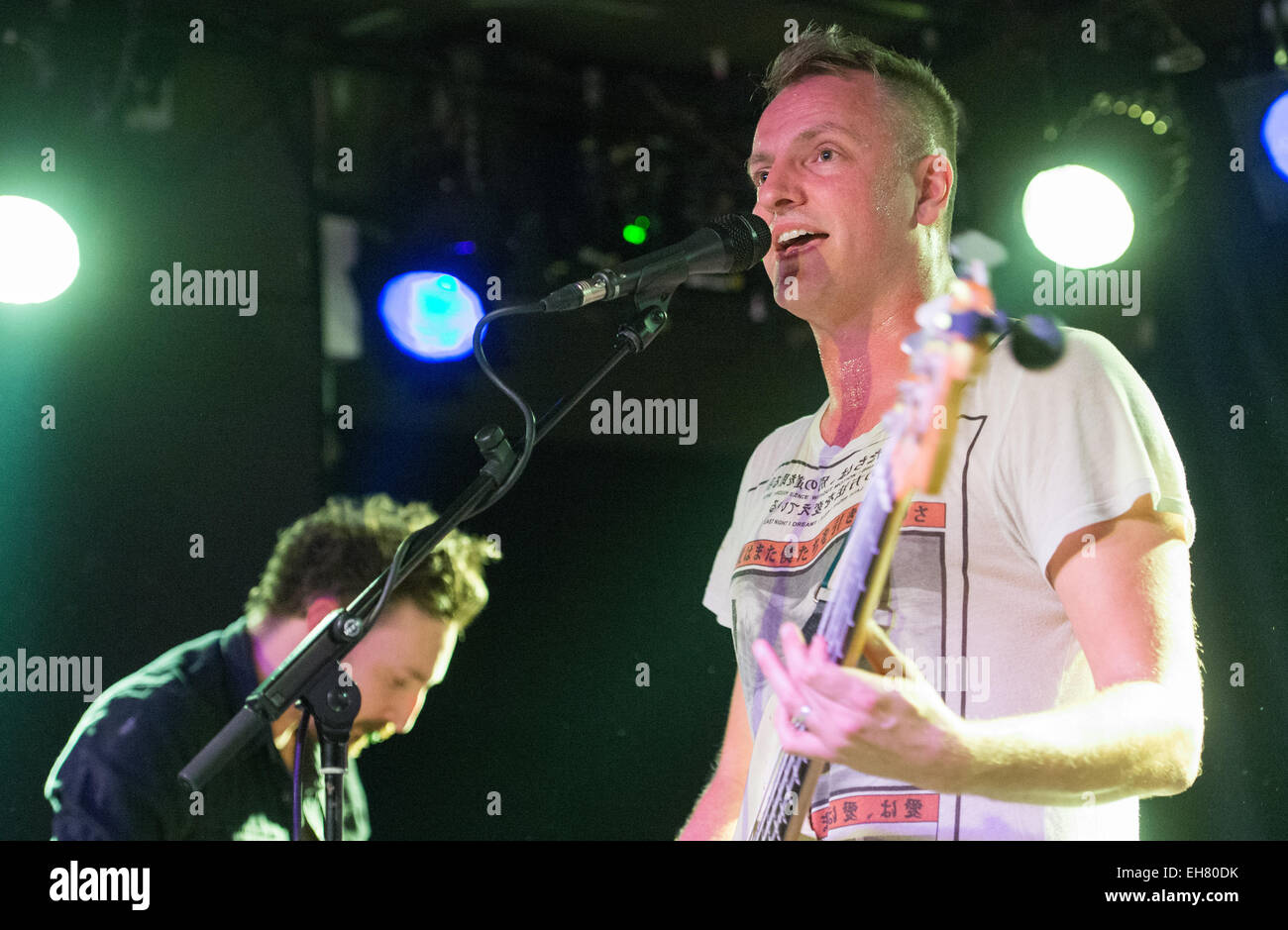 Berlin, Germany. 06th Mar, 2015. Bassist and singer Joe Sumner of the ...