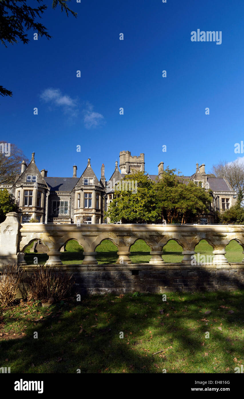 Insole court llandaff cardiff victorian mansion wales hi-res stock ...