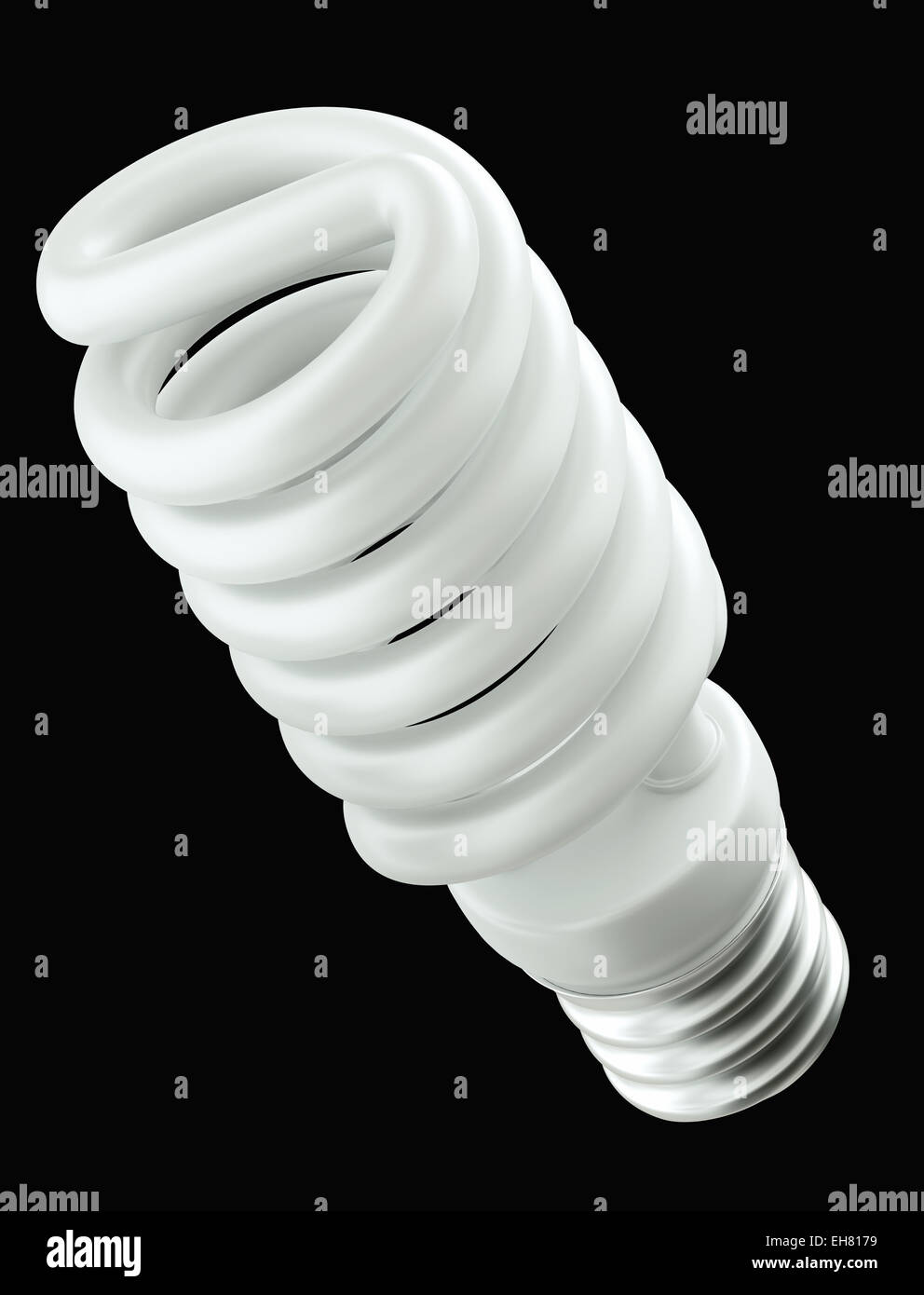Spiral light bulb hi-res stock photography and images - Alamy