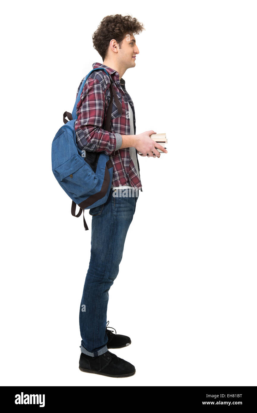Male teen handsome teen side view hi-res stock photography and images ...