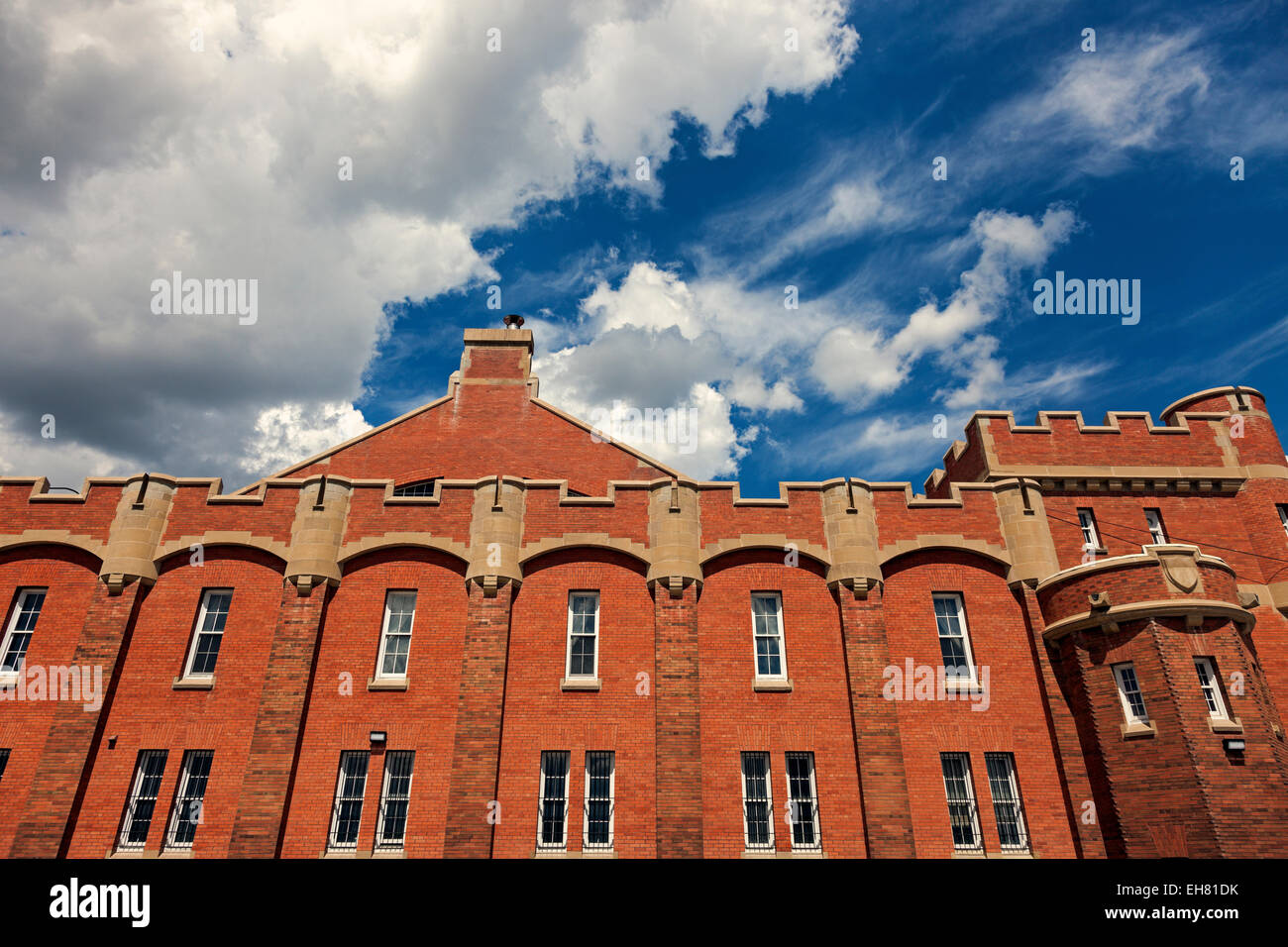 Mewata Armouries in downtown of Calgary. Calgary, Alberta, Canada Stock ...
