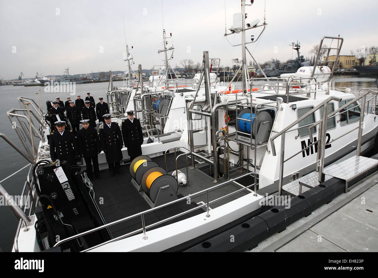 Gdynia, Poland 9th, March 2015 Polish Naval Base in Gdynia. 44th ...