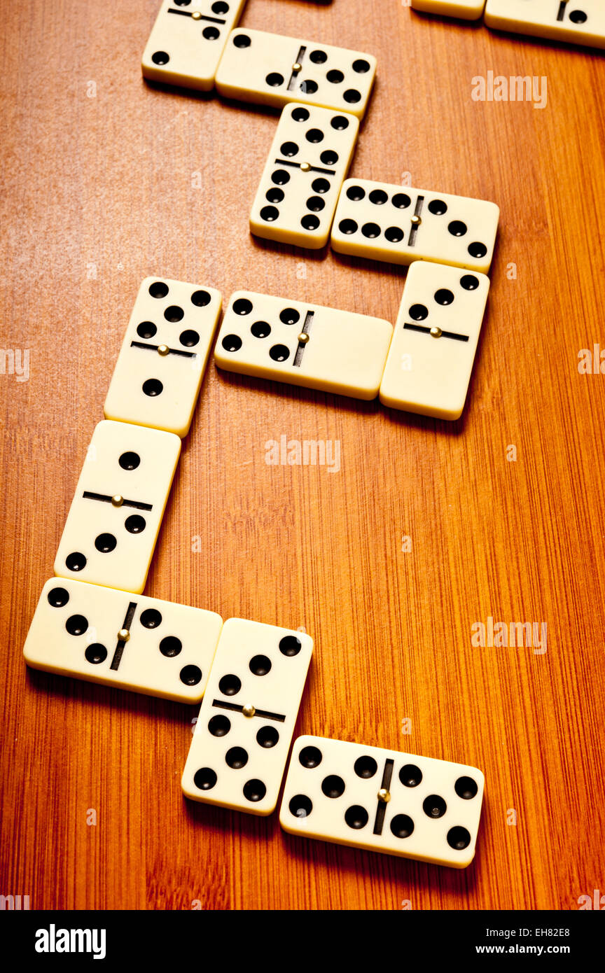 Domino Tiles High Resolution Stock Photography and Images - Alamy
