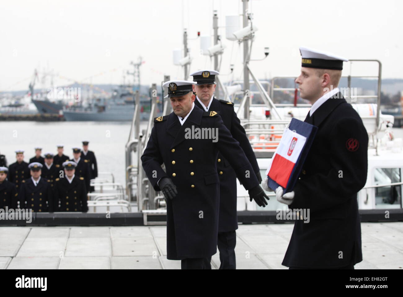 Gdynia, Poland 9th, March 2015 Polish Naval Base in Gdynia. 44th ...
