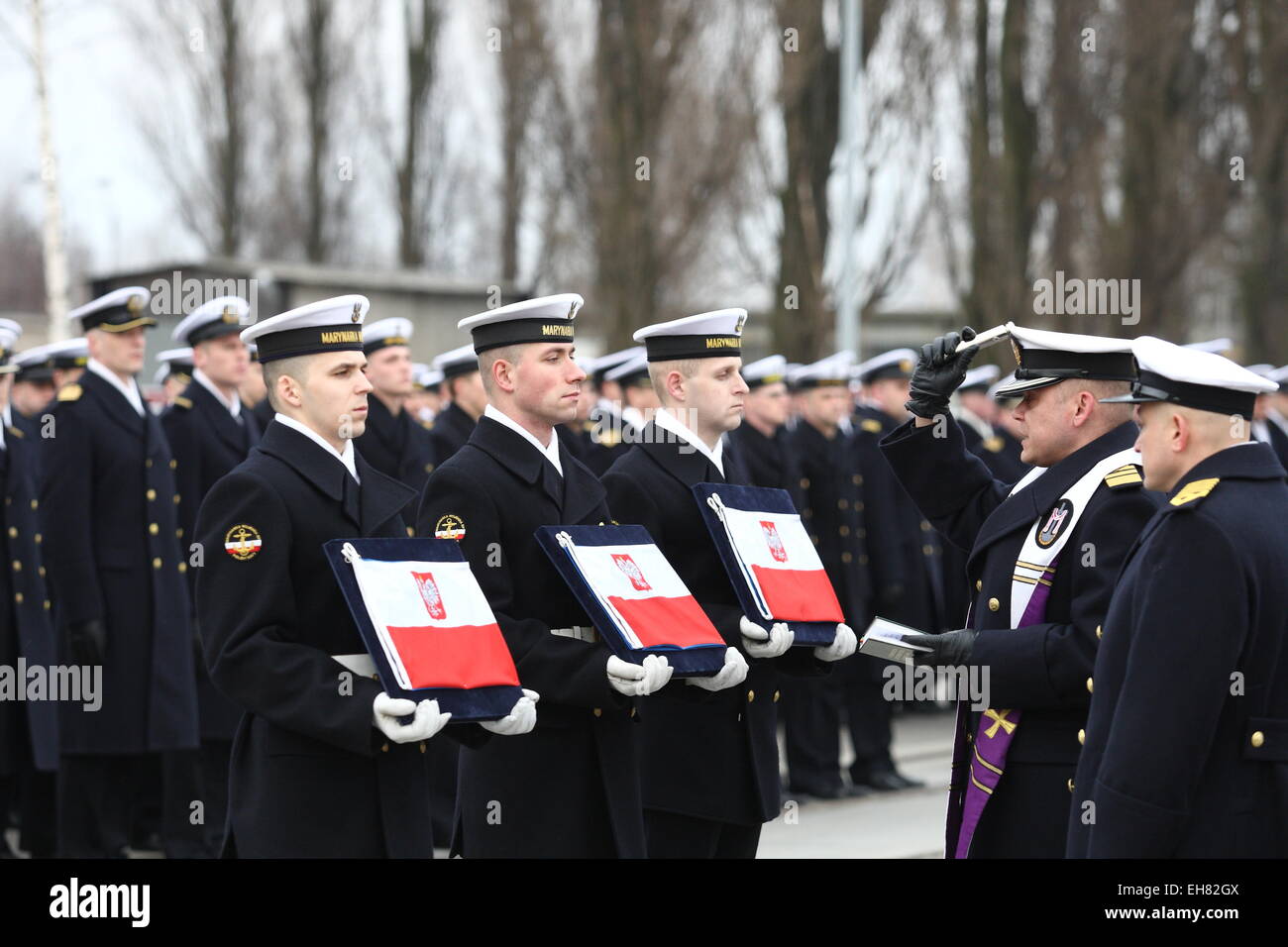Gdynia, Poland 9th, March 2015 Polish Naval Base in Gdynia. 44th ...