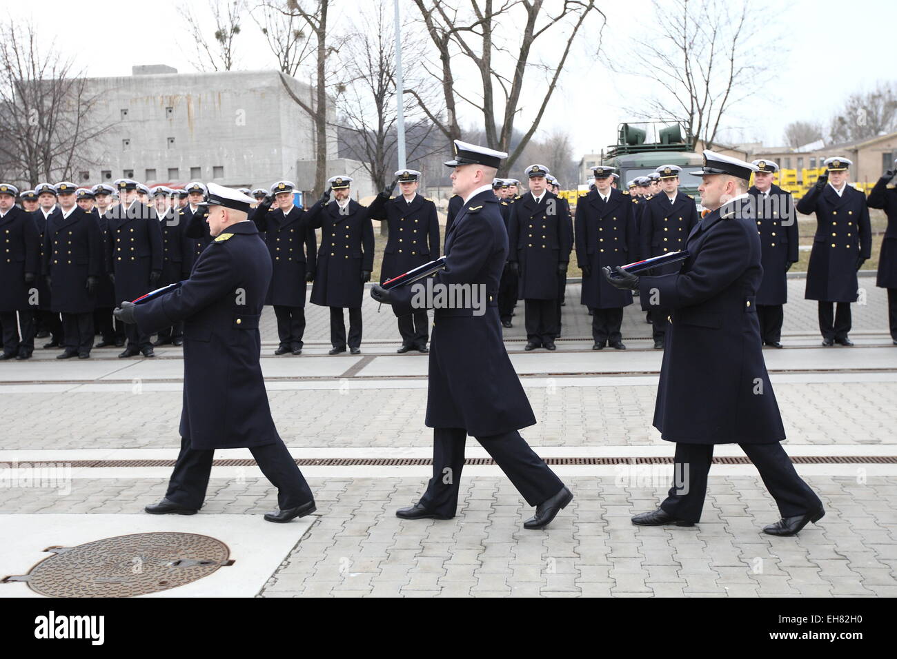 Gdynia, Poland 9th, March 2015 Polish Naval Base in Gdynia. 44th ...