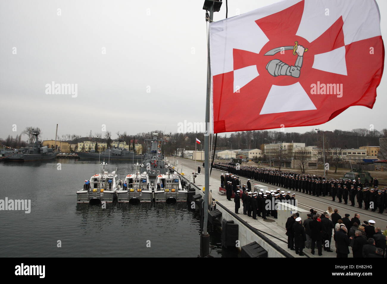 Gdynia, Poland 9th, March 2015 Polish Naval Base in Gdynia. 44th ...