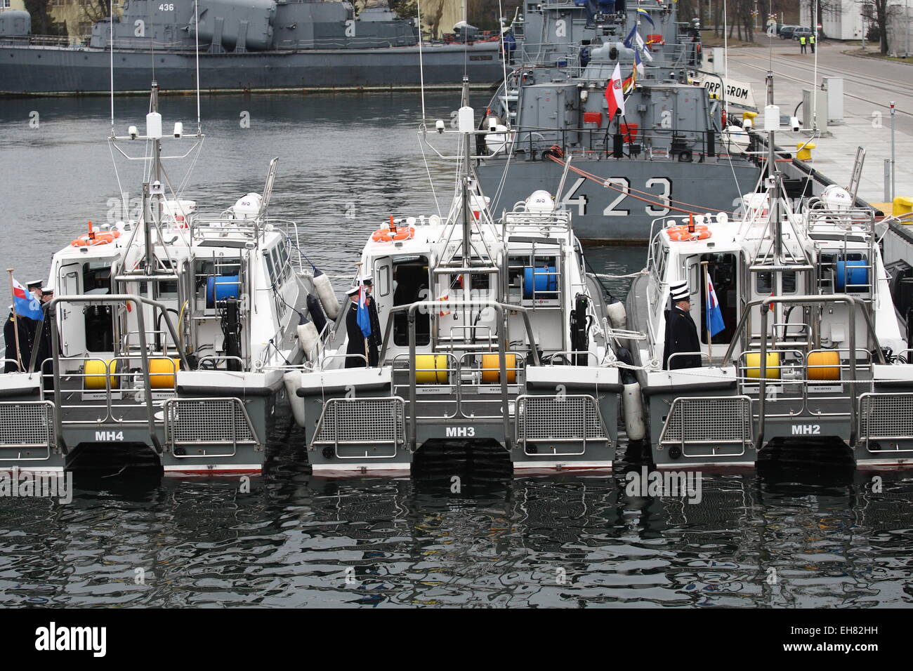 Gdynia, Poland 9th, March 2015 Polish Naval Base in Gdynia. 44th ...