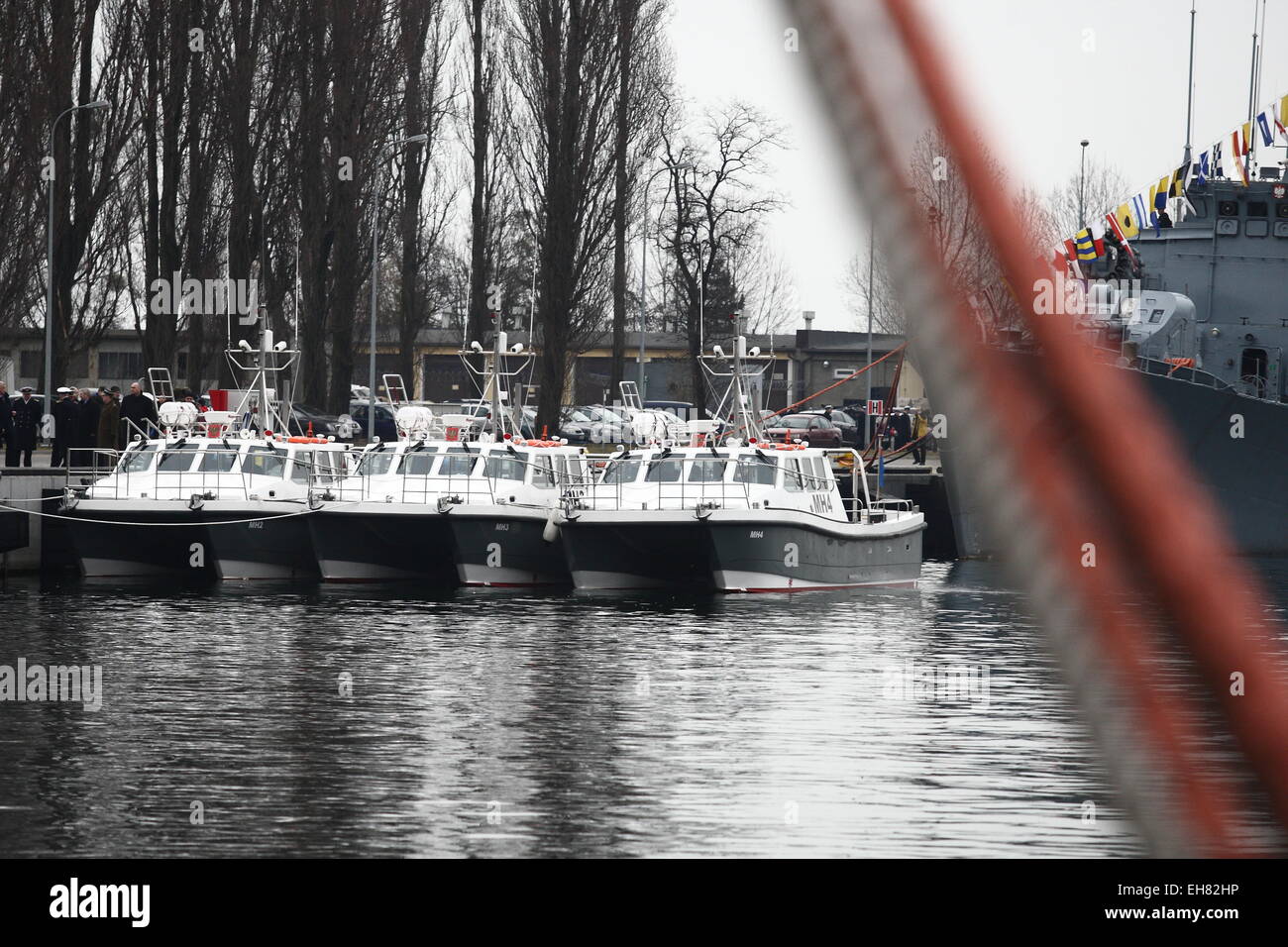 Gdynia, Poland 9th, March 2015 Polish Naval Base in Gdynia. 44th ...