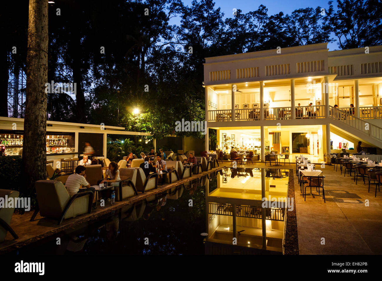 The FCC Angkor, Foreign Correspondents Club, hotel and restaurant, Siem ...