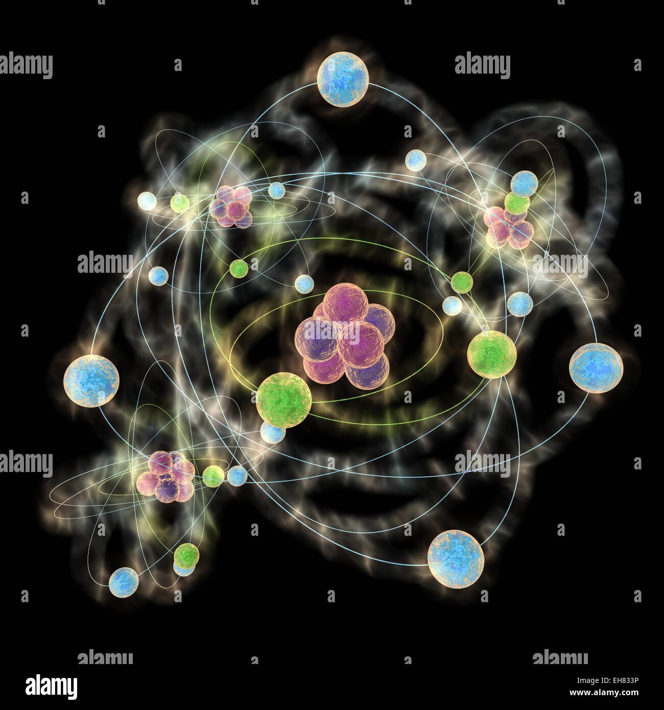 Electron Cloud Model For Kids