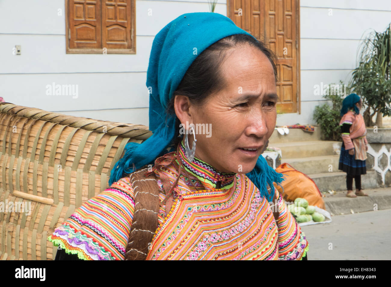 Bac Ha Sunday Market famed for buffalo selling near Lao Cai, and Sa Pa ...