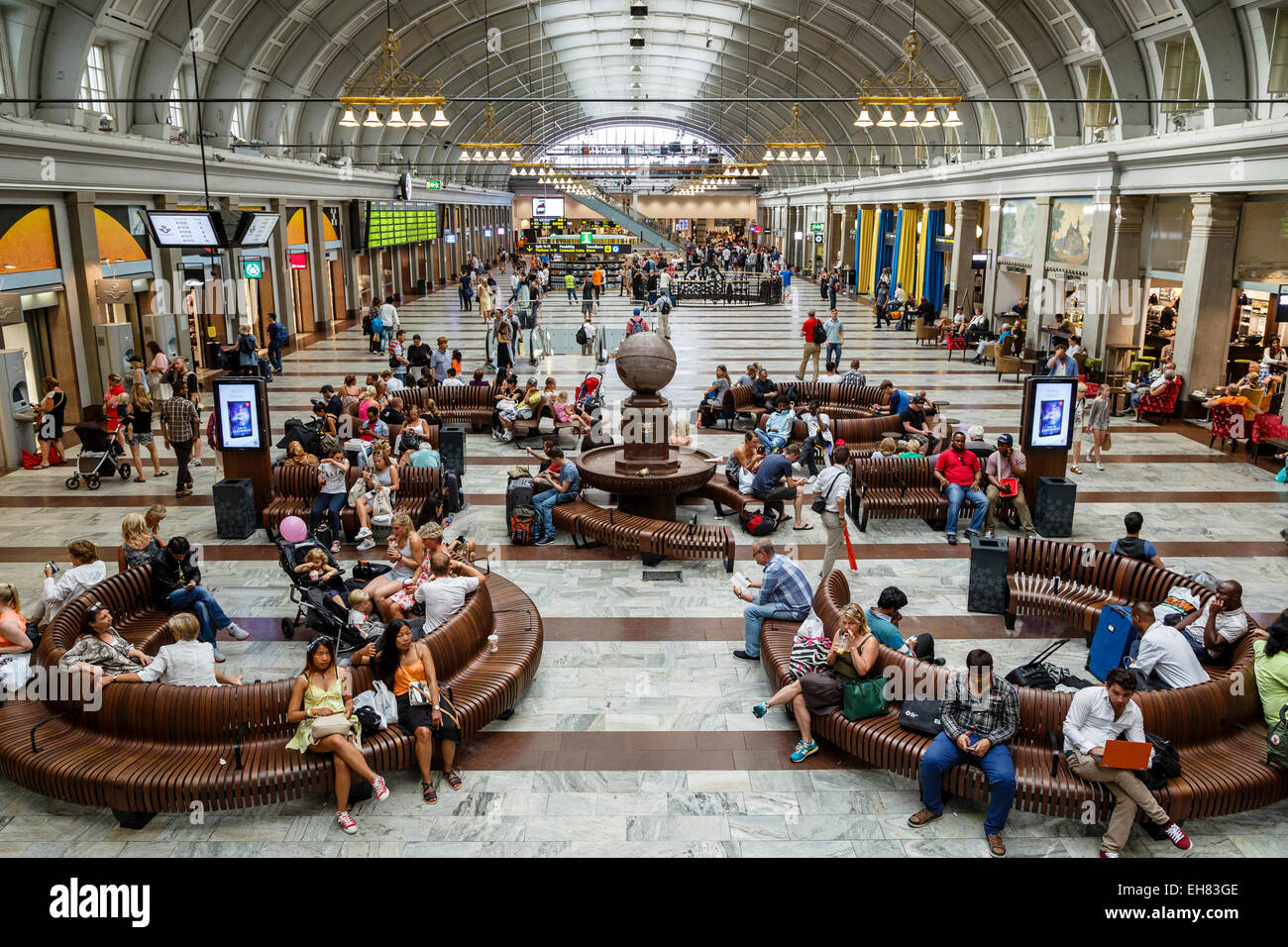 Stockholm central station rail hi-res stock photography and images - Alamy