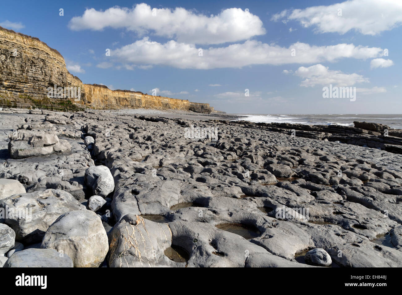 Saint Donats Beach, Llantwit Major, Glamorgan Heritage Coast, Vale of ...