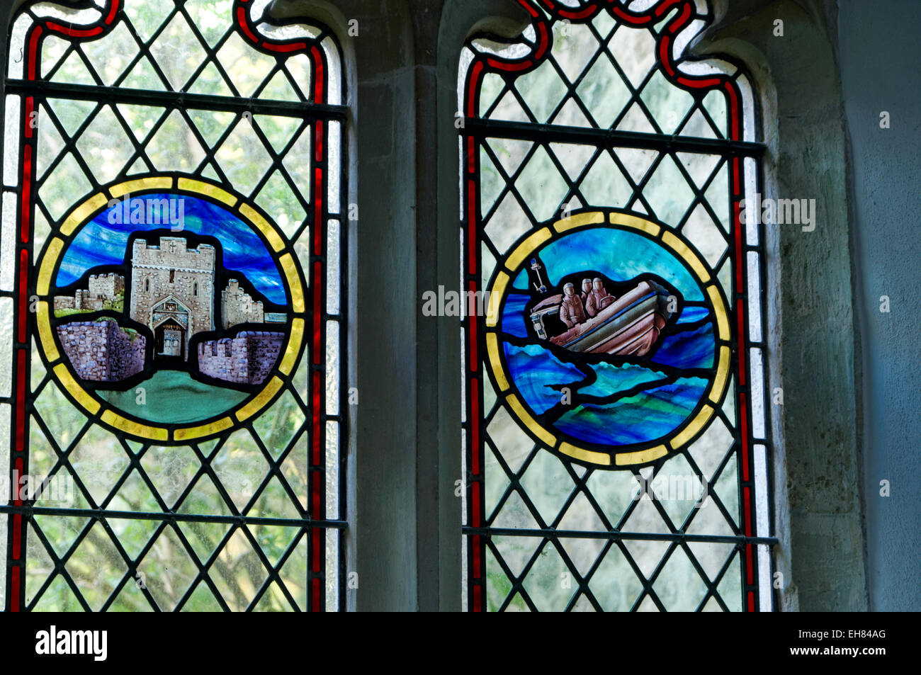 Castle life boat lifeboat interior hi-res stock photography and images ...
