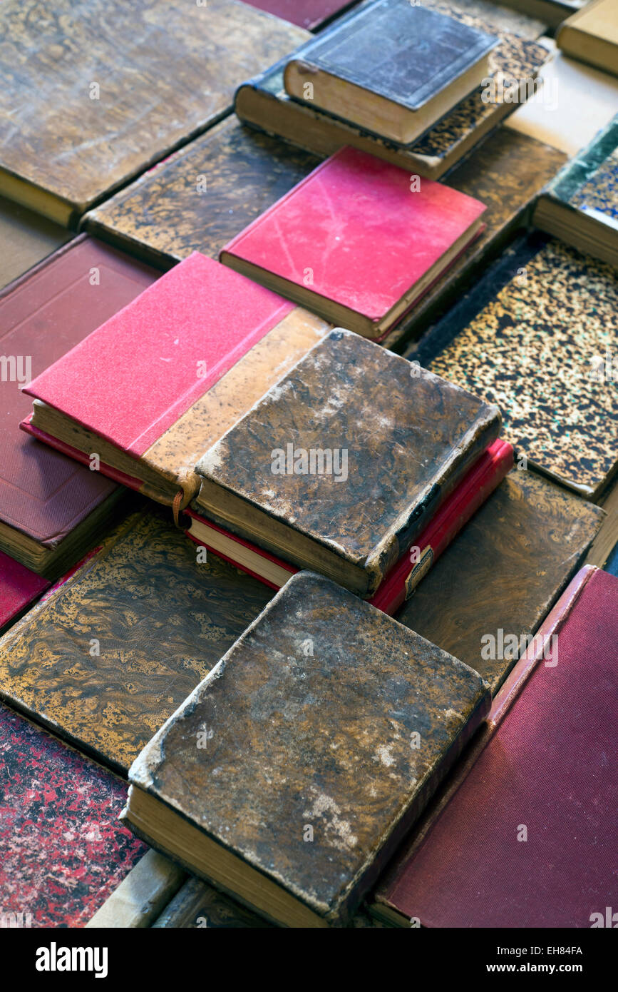 background consists of many old books Stock Photo - Alamy