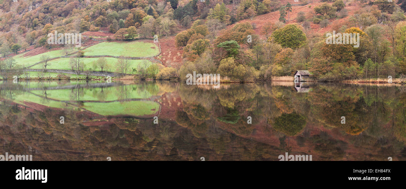 Rydal water reflection lake district hi-res stock photography and ...
