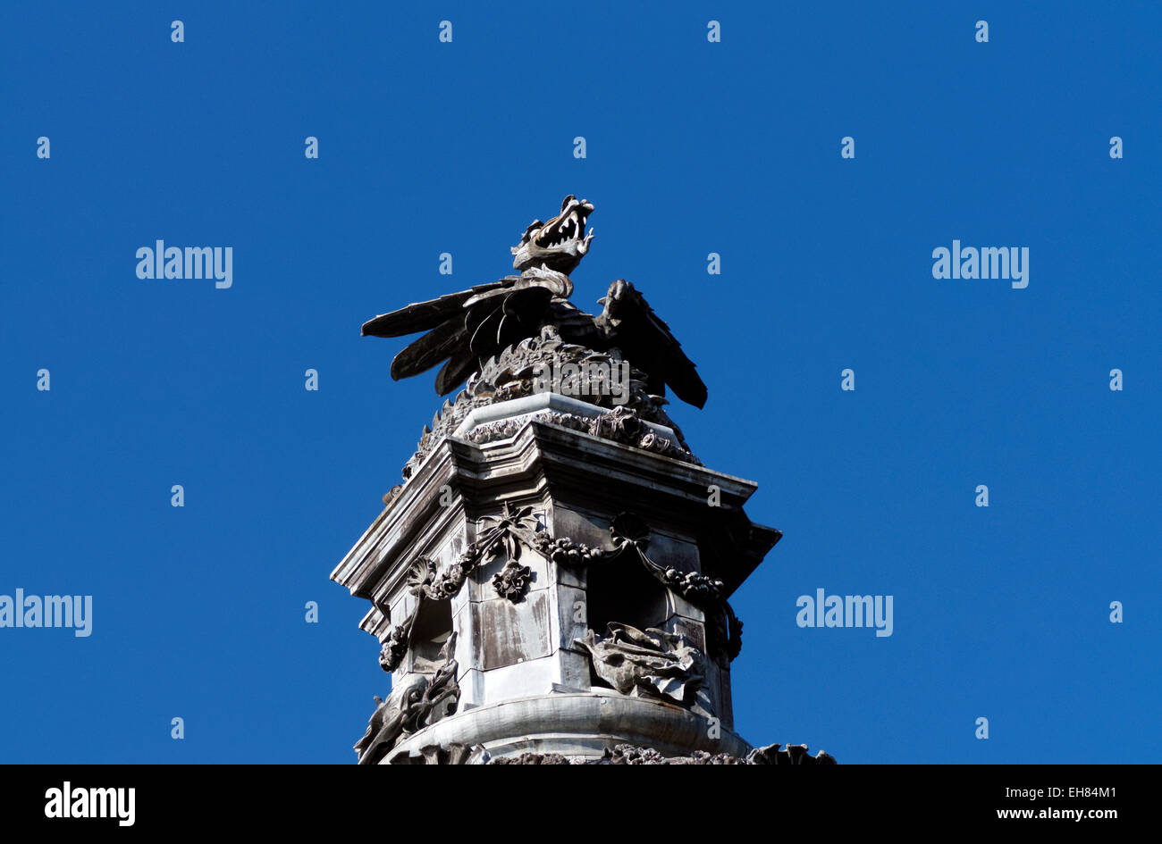 Welsh Dragon by Henry Charles Fehr, Cardiff City, Hall, Cathays Park ...