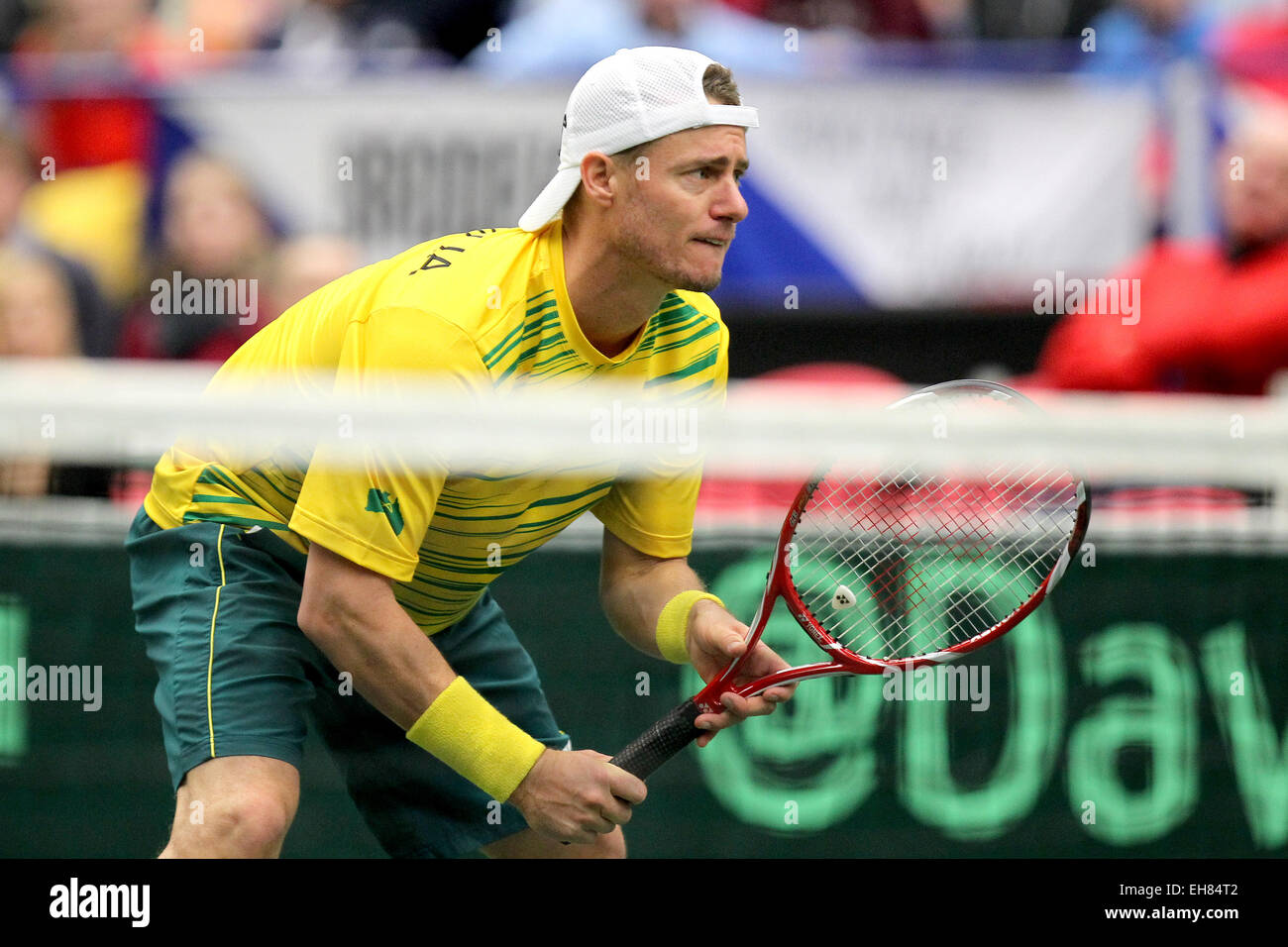 Ostrava, Czech Republic. 7th Mar, 2015. Samuel Groth of Australia waits ...