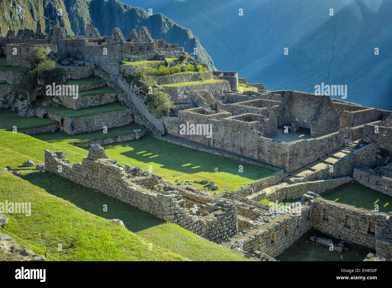 Machu Picchu site in Peru Stock Photo - Alamy